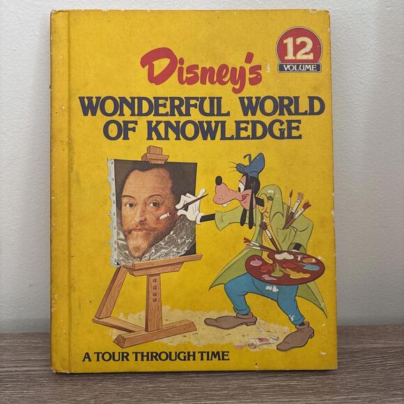 Disney | Other | Vtg Disneys Wonderful World Of Knowledge A Tour Through Time Volume 2 Ds1 ...